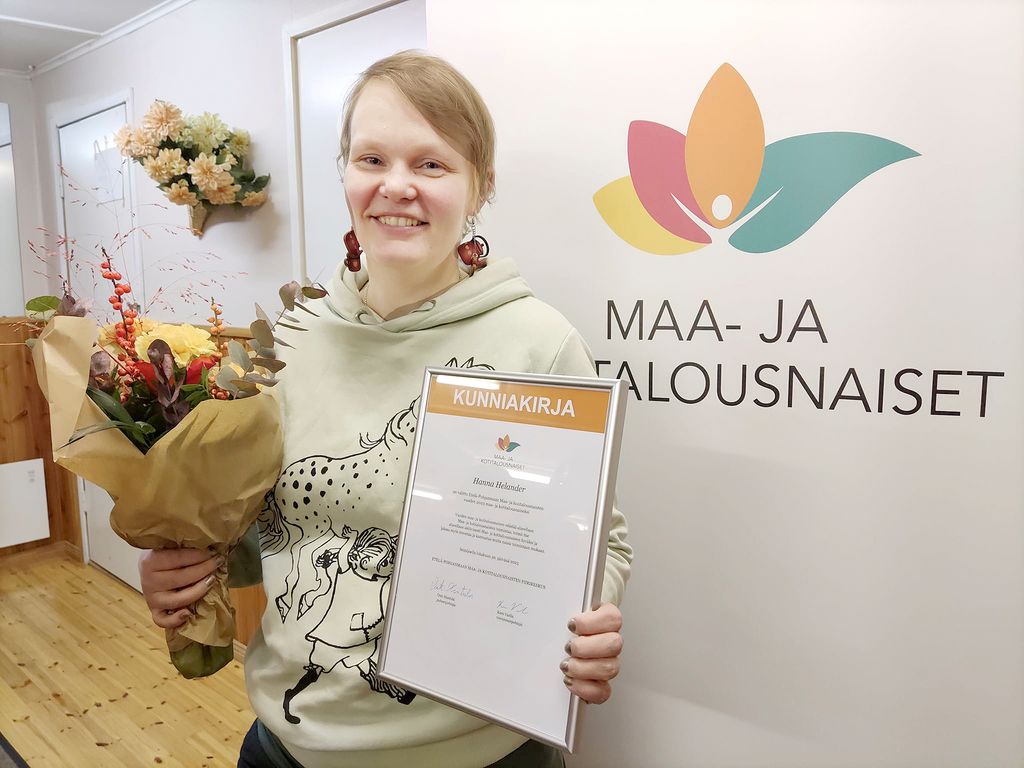 Pohjankyrö - lehti | Hanna Helander on valittu